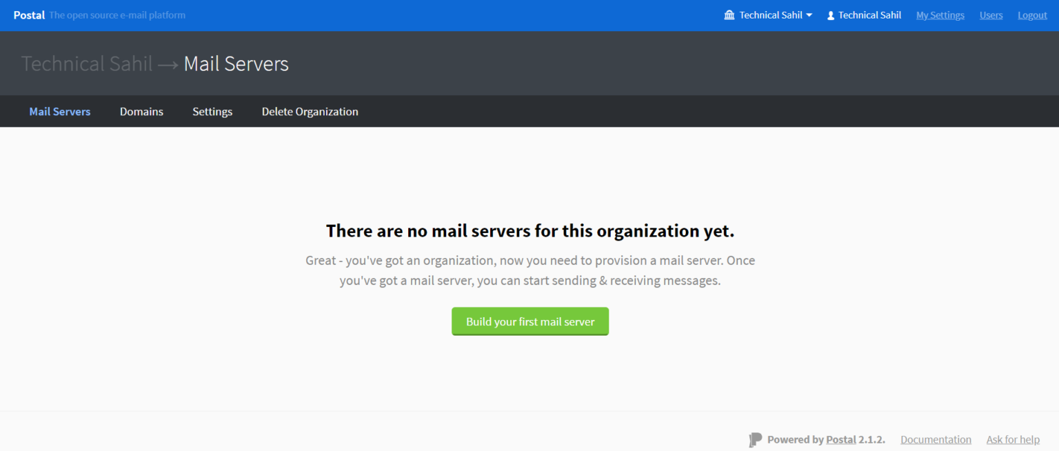 How to Install Postal Mail Server on Ubuntu 20.04 - TECHNICAL SAHIL