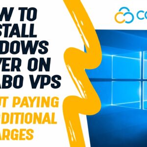 How to Install Windows Server on Contabo VPS - TECHNICAL SAHIL