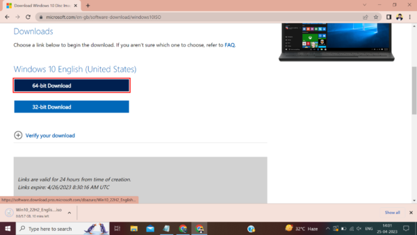 How to Download Windows 10 ISO File Directly from Microsoft - TECHNICAL ...